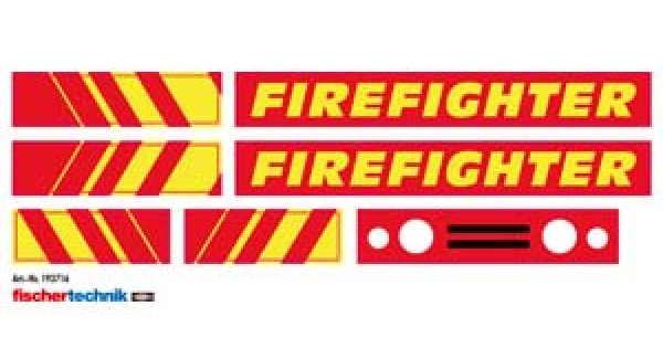 Sticker Firefighter