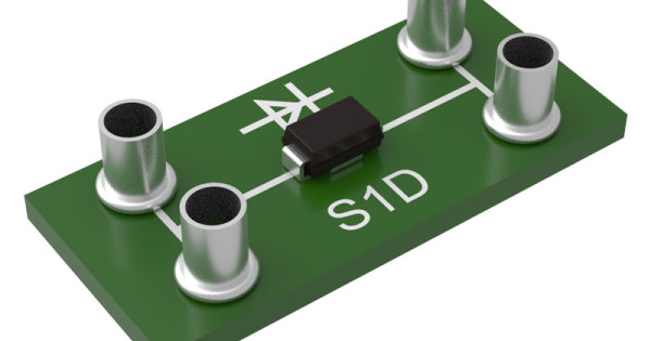 Printplaat diode S1D